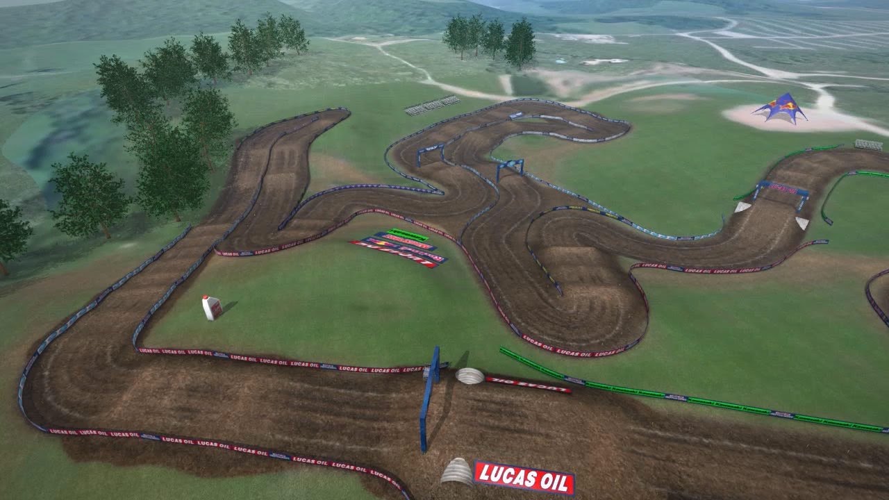 2015 High Point Motocross Animated Track Map - YouTube