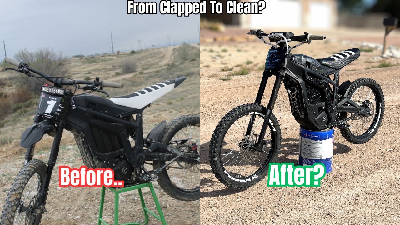 Clapped To Clean, Talaria Mx3 Transformation - YouTube