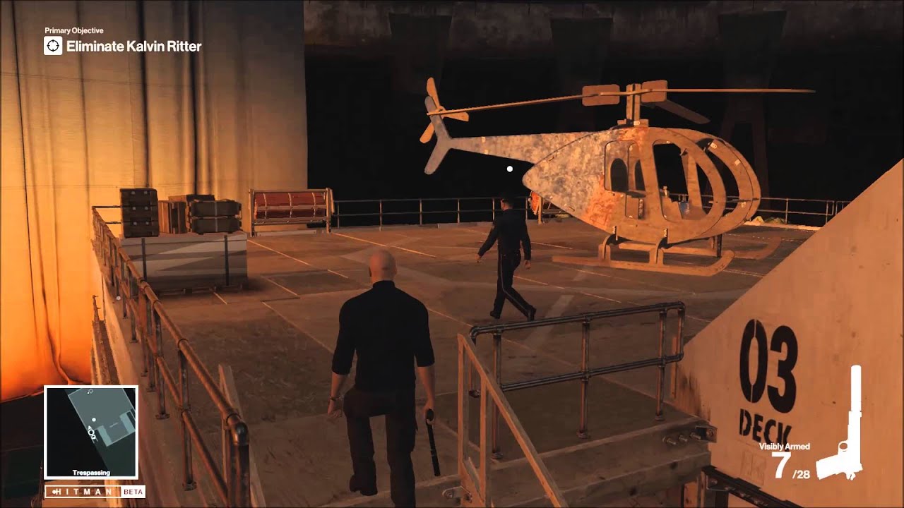 Hitman Beta - Freeform Training SA (Only Suit by Accident) - YouTube