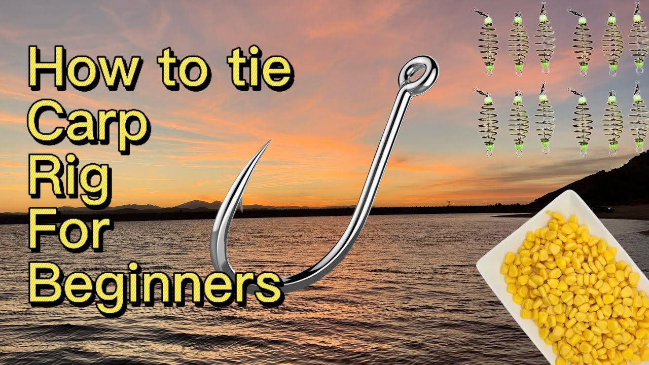 Cheap and easy carp fishing rig for beginners - YouTube