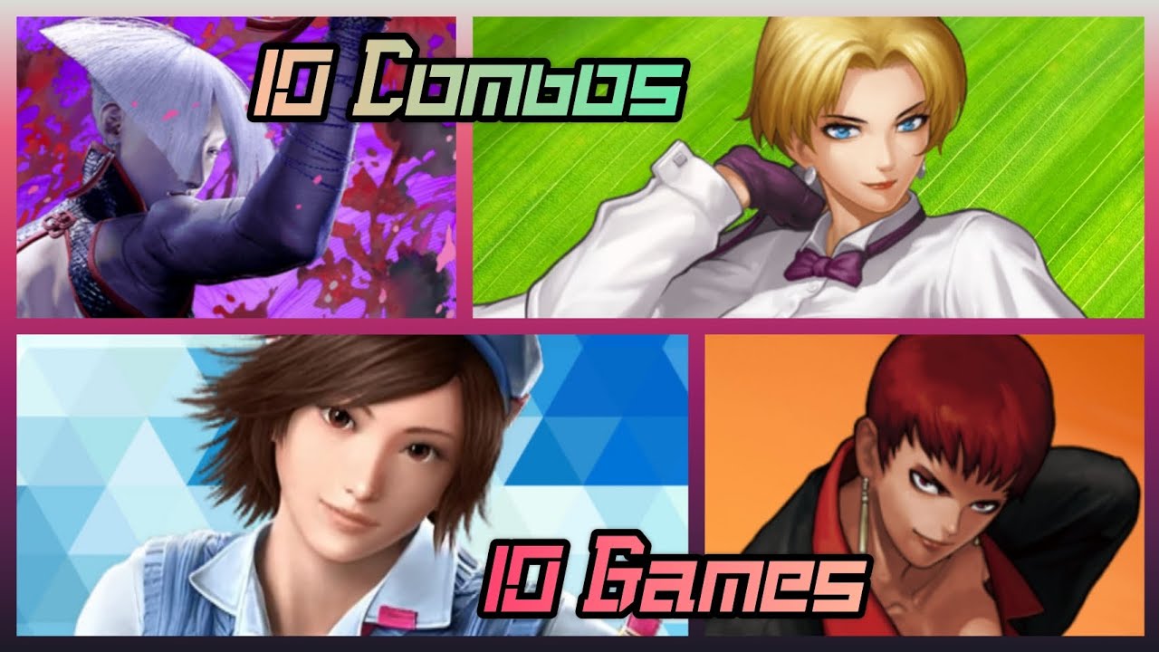 10 Combos From 10 Fighting Games #3 😌😎🤪 - YouTube
