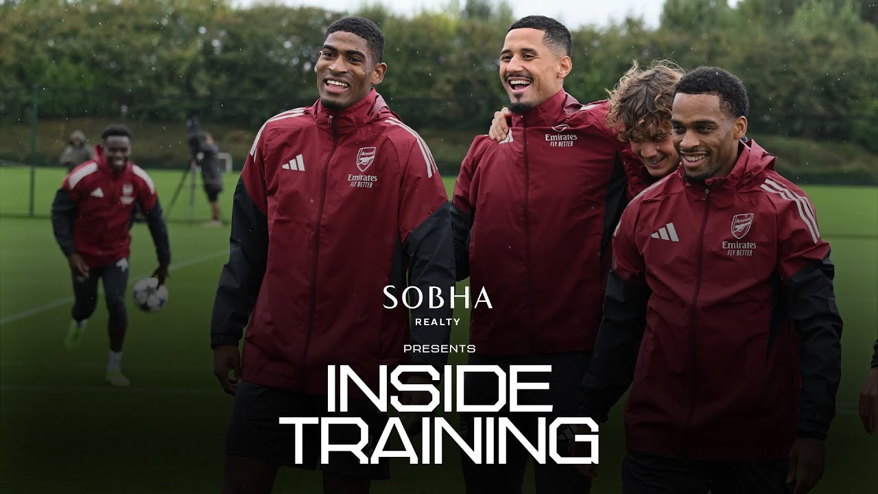 SET FOR ATLETICO MADRID 👊 | INSIDE TRAINING | Arsenal prepare for big ...