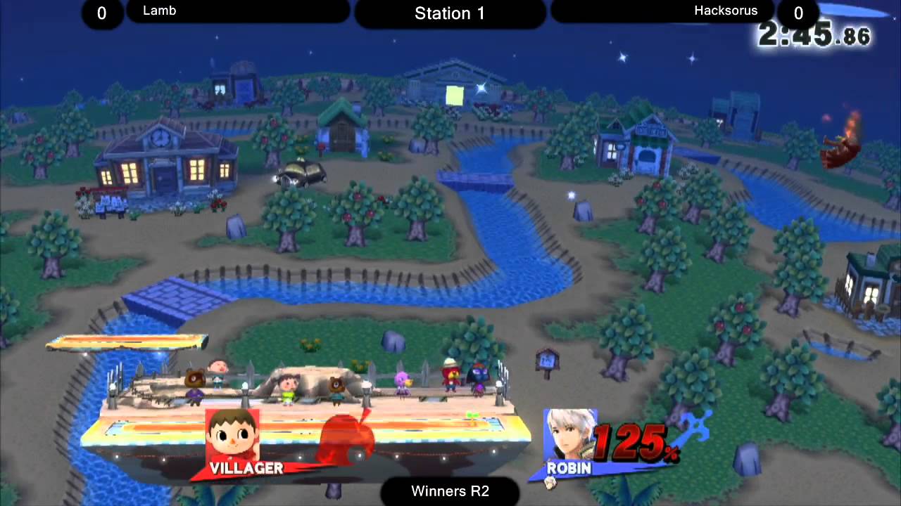 [LGS 6/9/2015][Smash 4] Hacksorus (Robin+) vs lambnadr (Villager+ ...