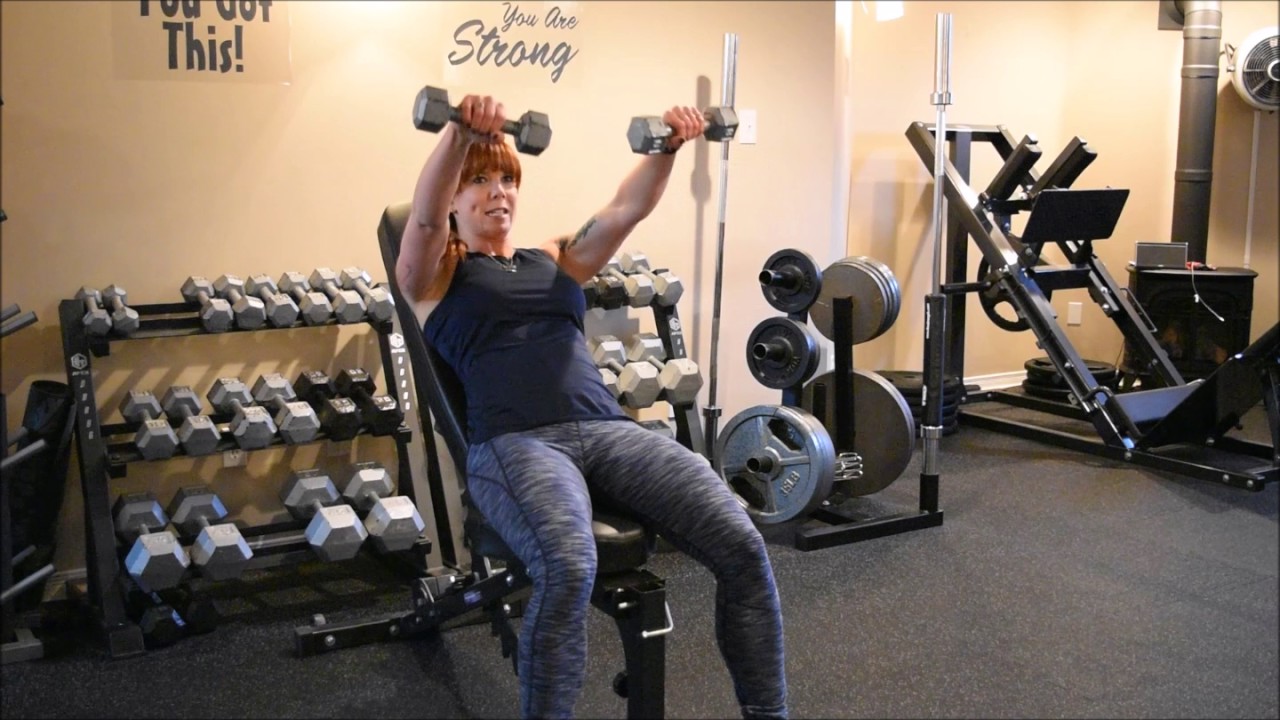 Decline Bench Front Raise - YouTube