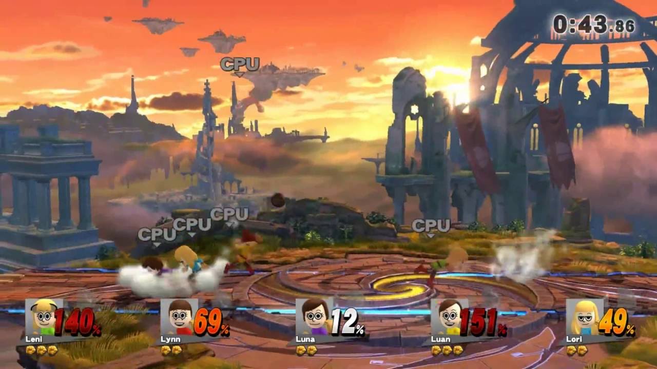 The Smashing House Round 1: Teens (The Loud House in Smash Bros) - YouTube