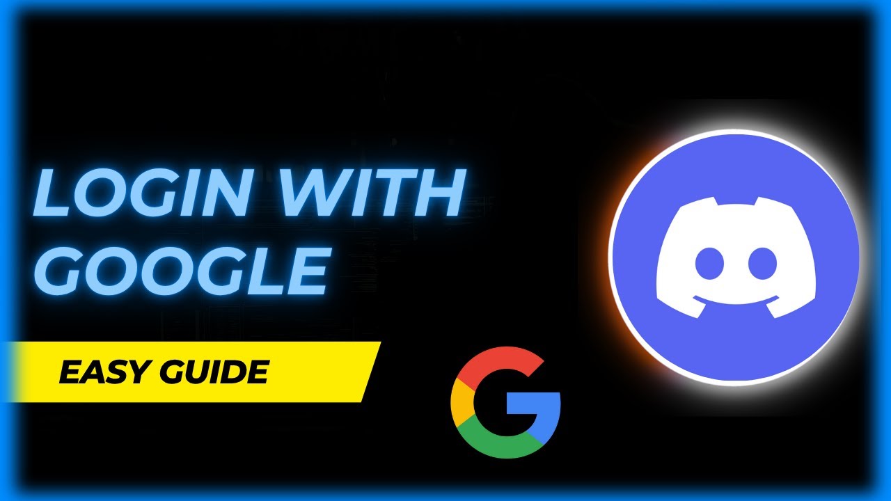 How to Login Discord With Google Account - YouTube