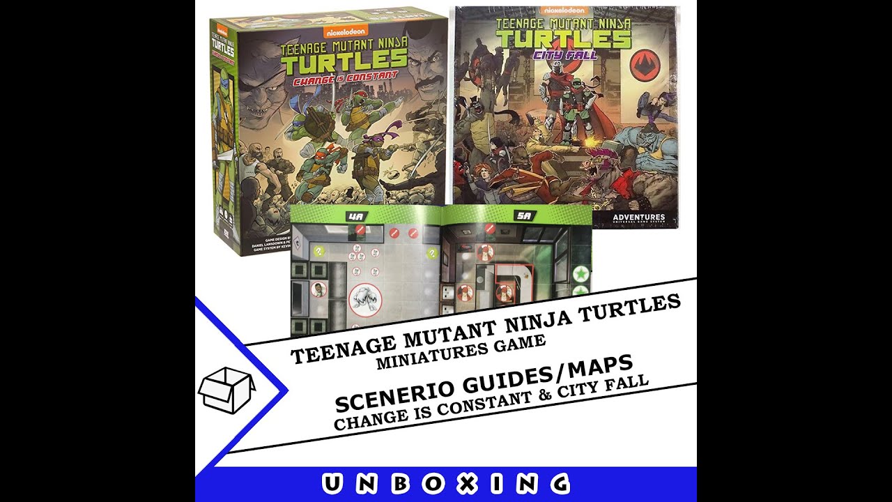 Teenage Mutant Ninja Turtles - Adventure System - Scenarios/Maps Guide ...