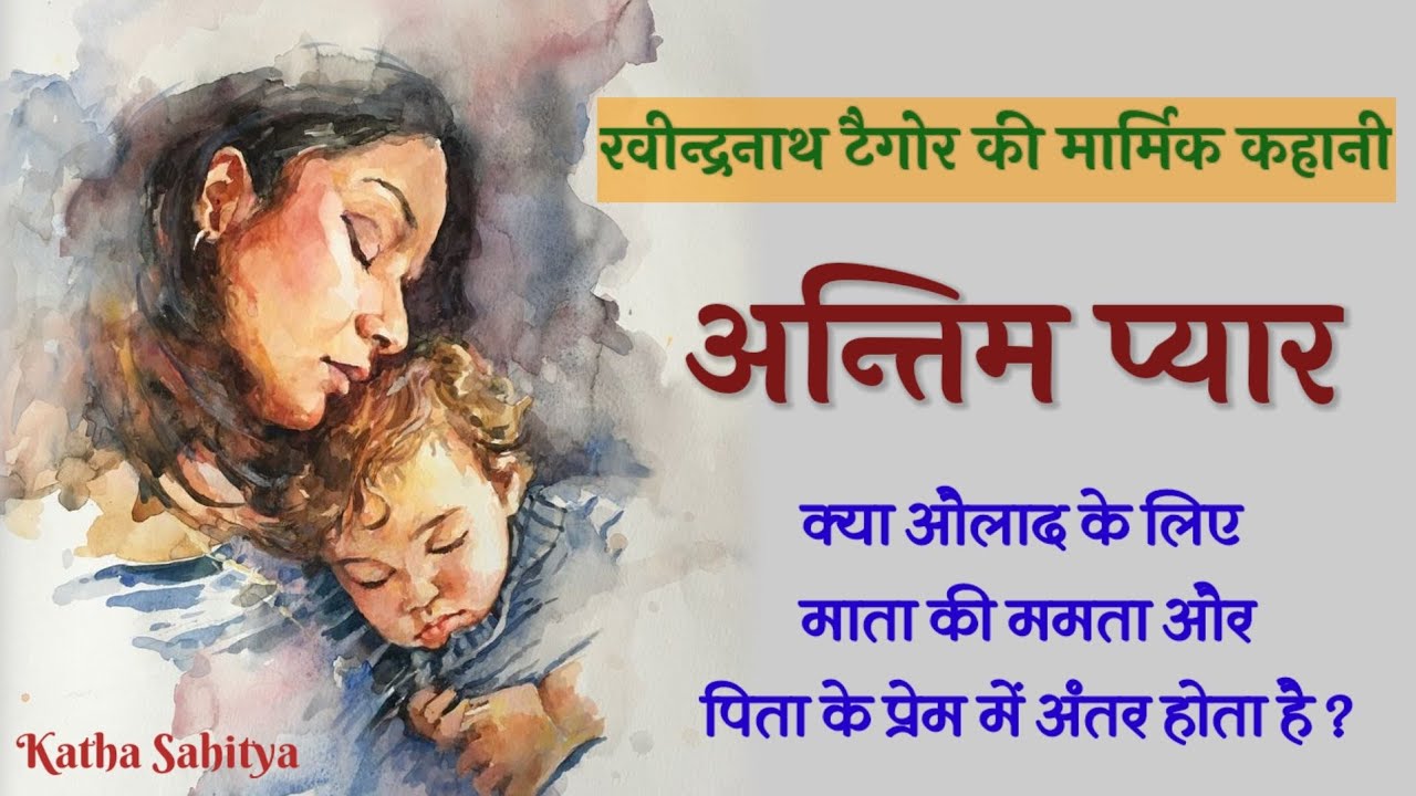 रवीन्द्रनाथ टैगोर - अन्तिम प्यार| Rabindranath Tagore Ki Kahani - Antim ...
