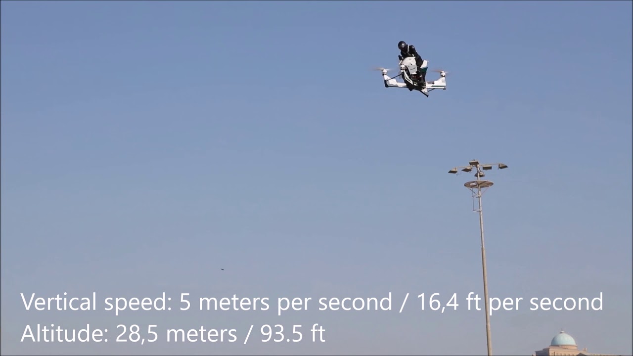 30 m (98 feet) altitude record! - YouTube