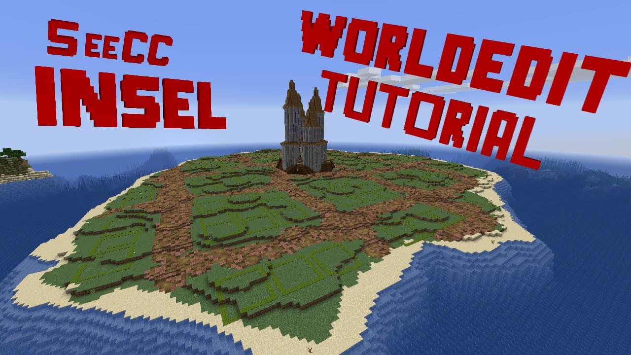 Insel mit Worldedit - Minecraft Tutorial deutsch - YouTube