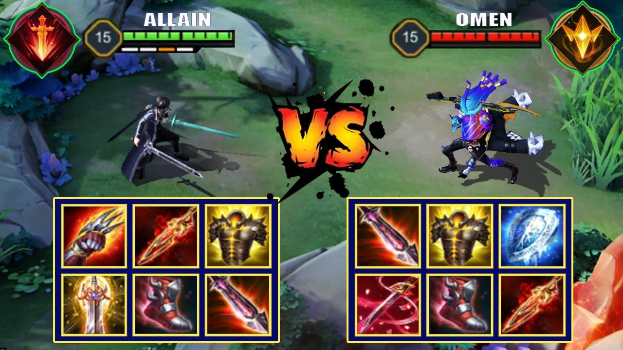 ALLAIN vs OMEN | REMAKE | Liên Quân Mobile/AOV/ROV - YouTube