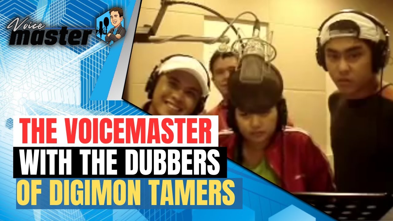 Dubbing Delight: The VoiceMaster Joins the Voice Talents of 'Digimon ...