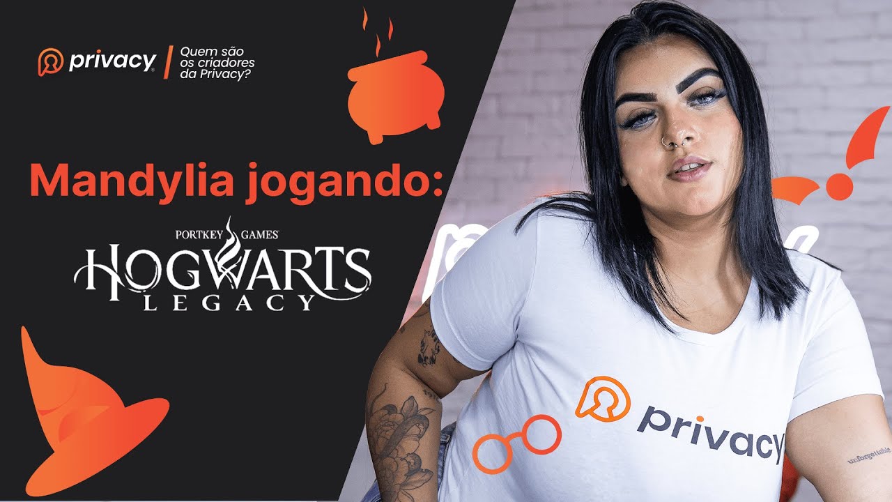 CRIADORA DE CONTEÚDO E GAMER JOGA HOGWARTS LEGACY NA PRIVACY EP.03 - YouTube