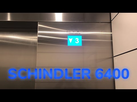 Schindler 6400 Traction Elevators | PDX Airport Parking Deck | Portland, OR - YouTube