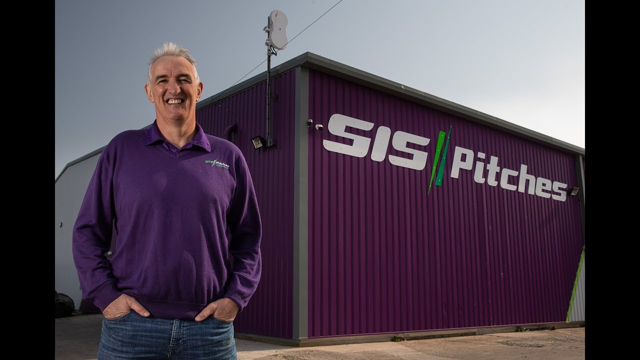 SIS Pitches makes £1.8M investment in UK Factory - YouTube