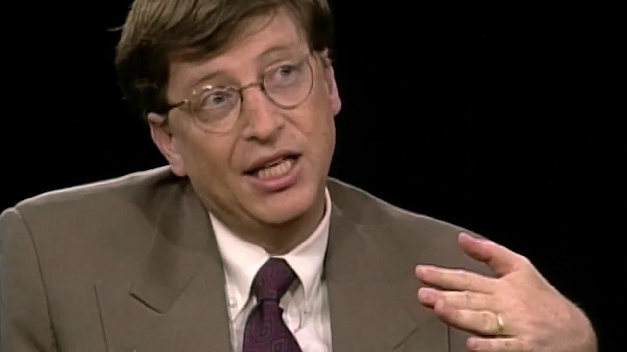 FULL HD Bill Gates interview 1996 - YouTube