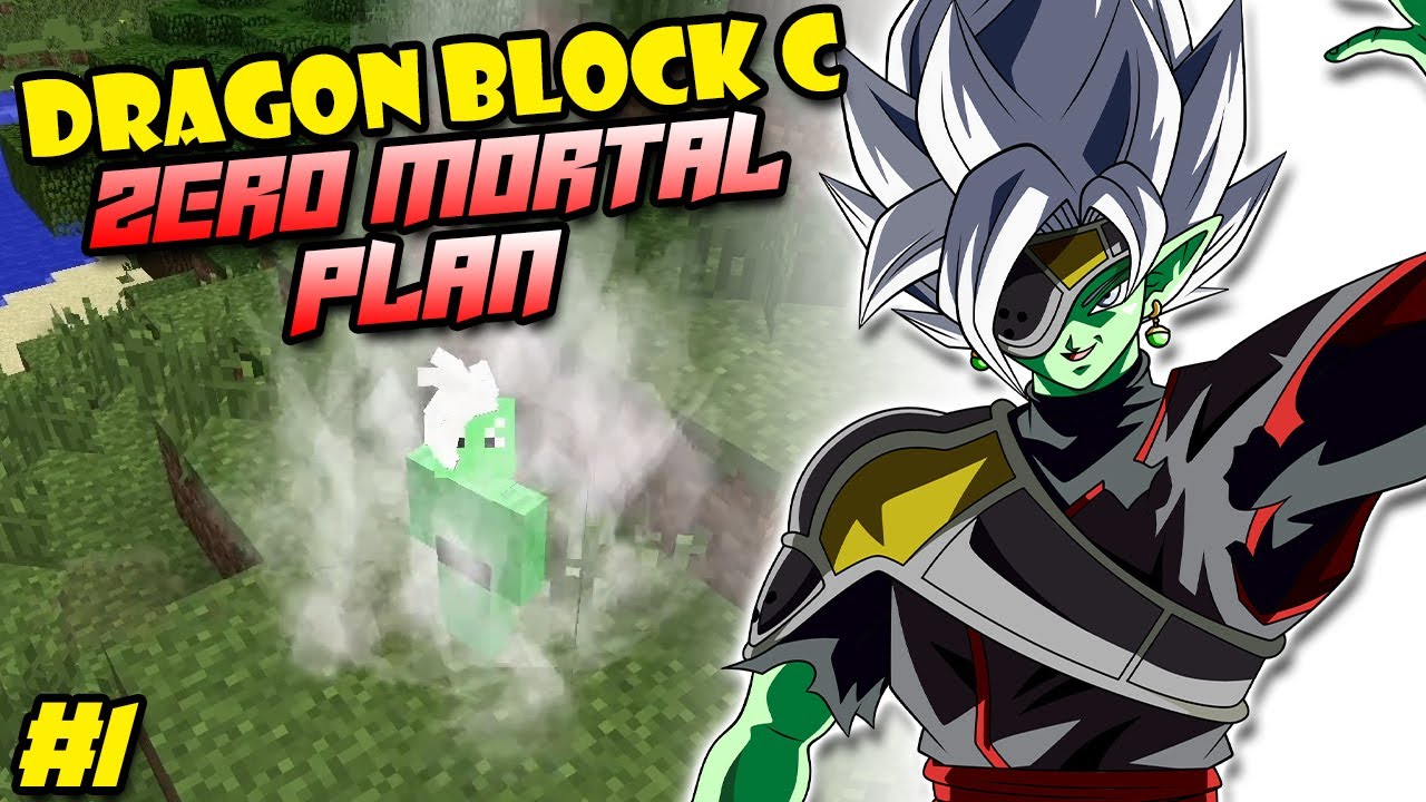 TO WIPE HUMANITY FROM THE START! | Minecraft Dragon Block C Zero Mortal ...
