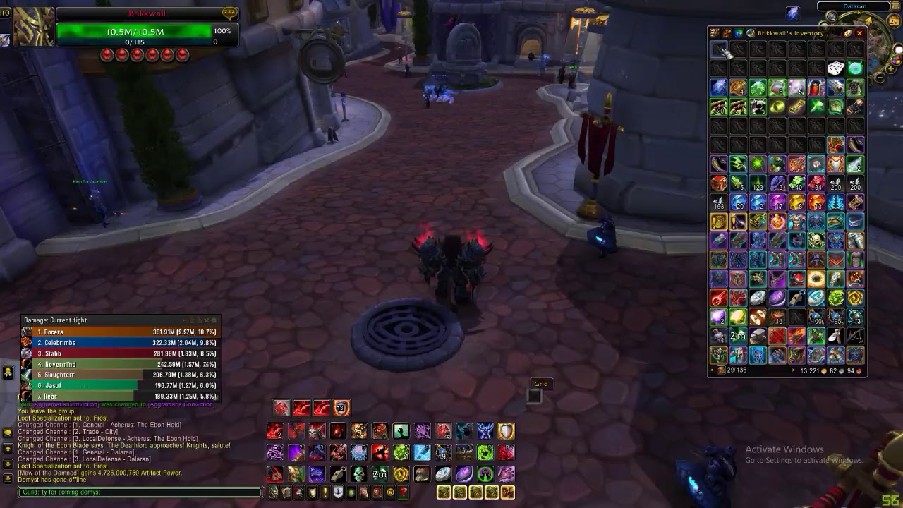 World Of Warcraft normal antoris Tank pov (brikkwall/Dkbelong) - YouTube