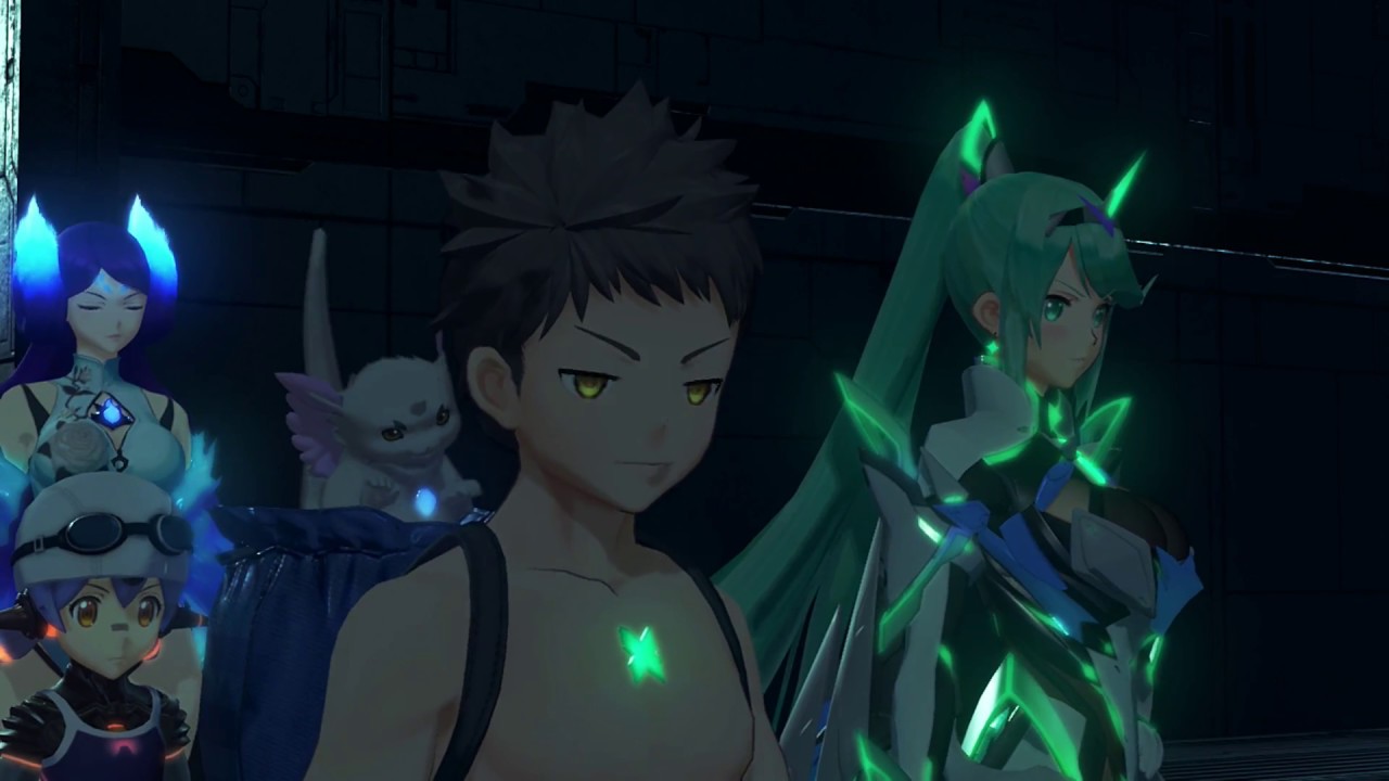 Xenoblade Chronicles 2 Swimsuit Edition Cutscene 168 - Fire from the ...