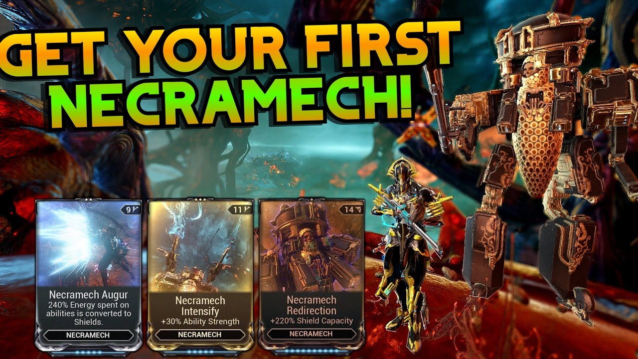 How to get your first Necramech - Everything you need to know - YouTube