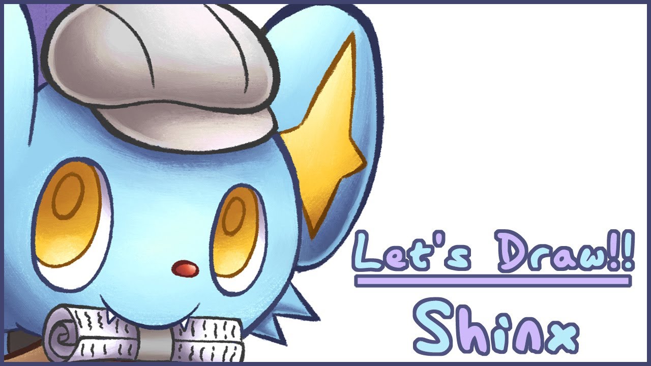 Let's Draw!! - Shinx Speedpaint - YouTube