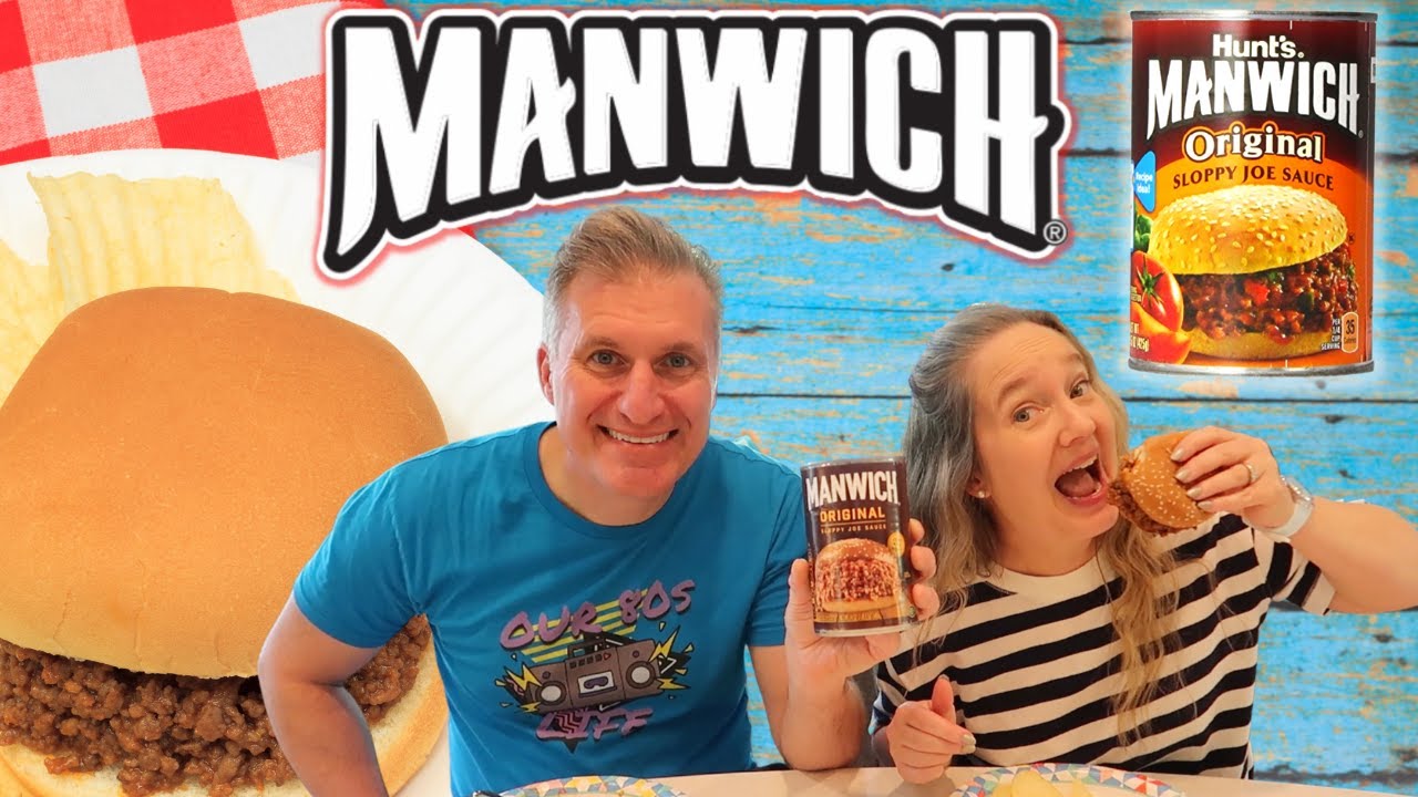 MANWICH 🍔 Cooking in the 80s Kitchen: First time tasting Manwich Sloppy ...