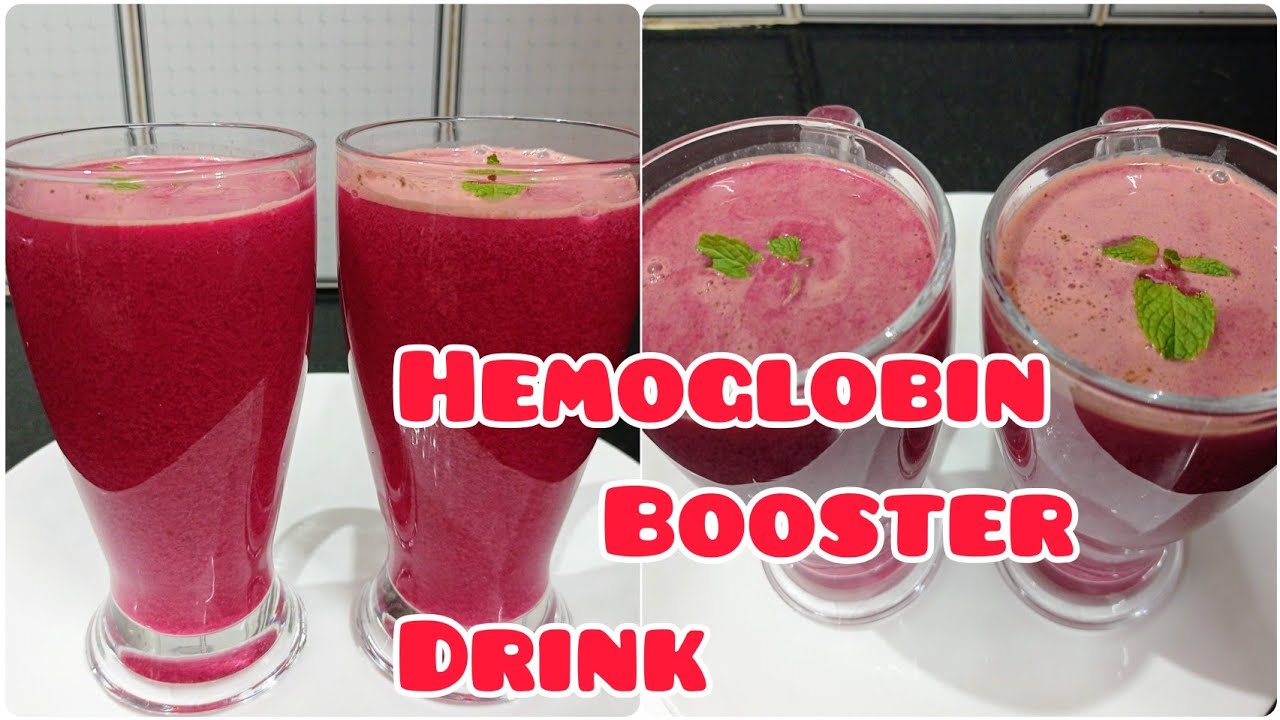 Hemoglobin Increase Drink | Improve Blood Level - YouTube