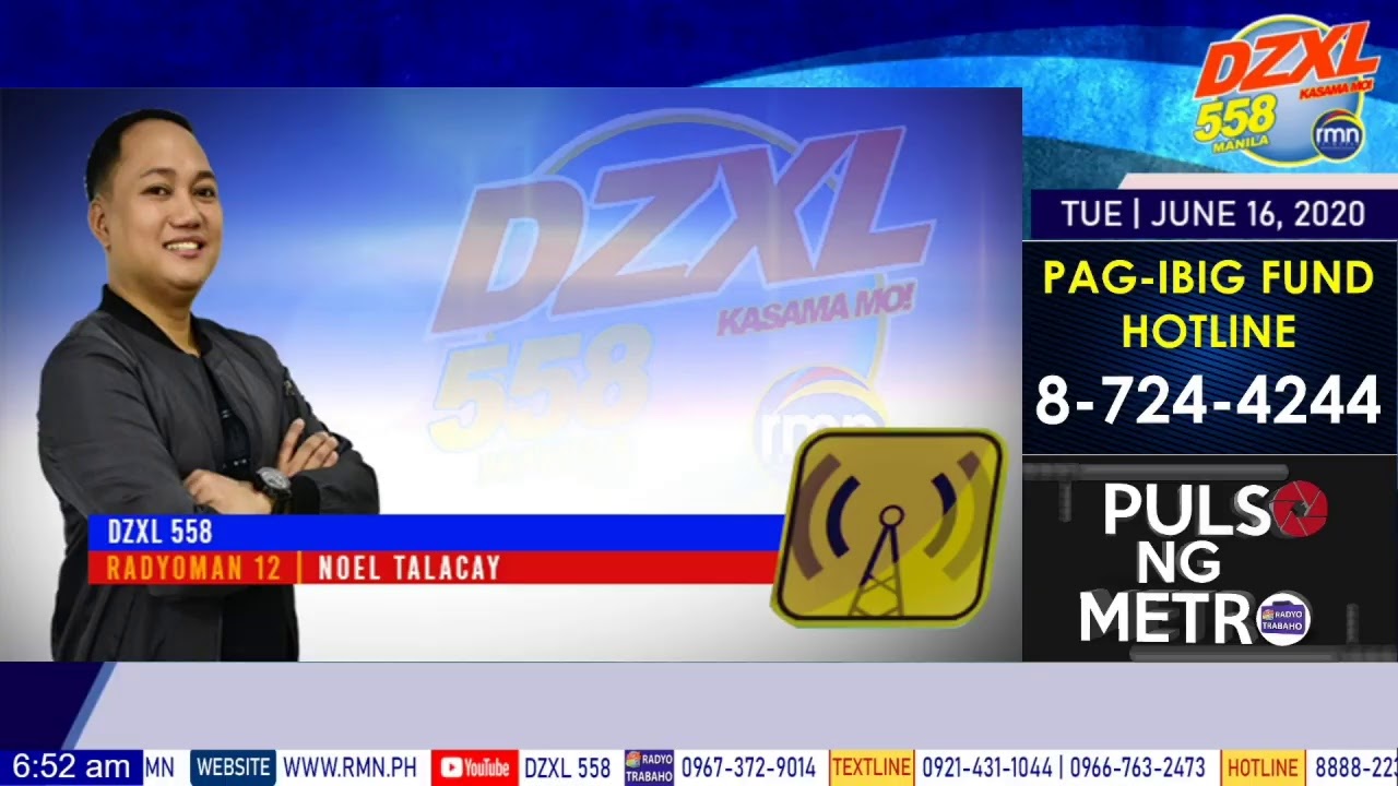 DZXL NEWS: PULSO NG METRO - 06/16/2020 - 6:30 A.M - 7:00 A.M - YouTube