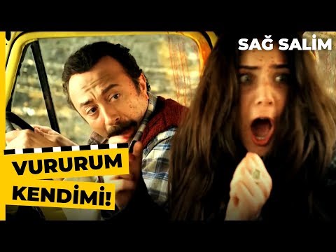 Ayhan Yanlışlıkla Kendini Vuruyor | Sağ Salim