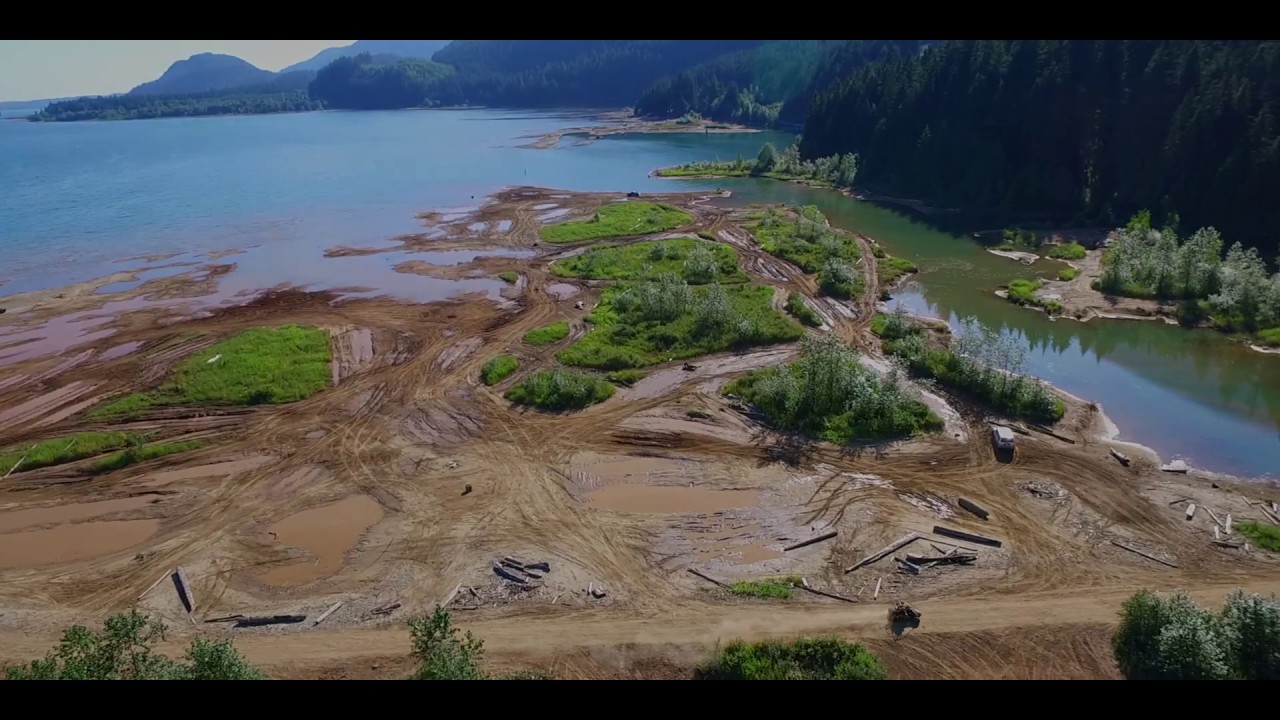 Side by side and a drone at Stave Lake Canada - YouTube