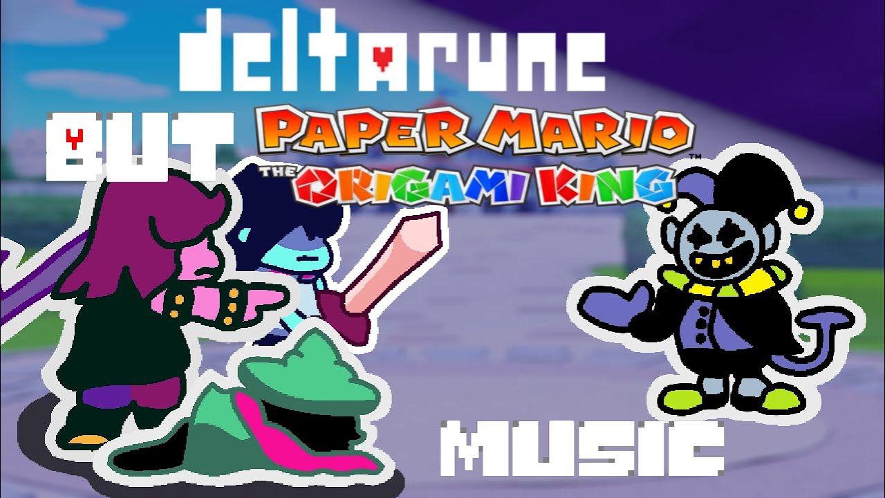 Paperune - Deltarune but with Paper Mario: ToK Music - YouTube