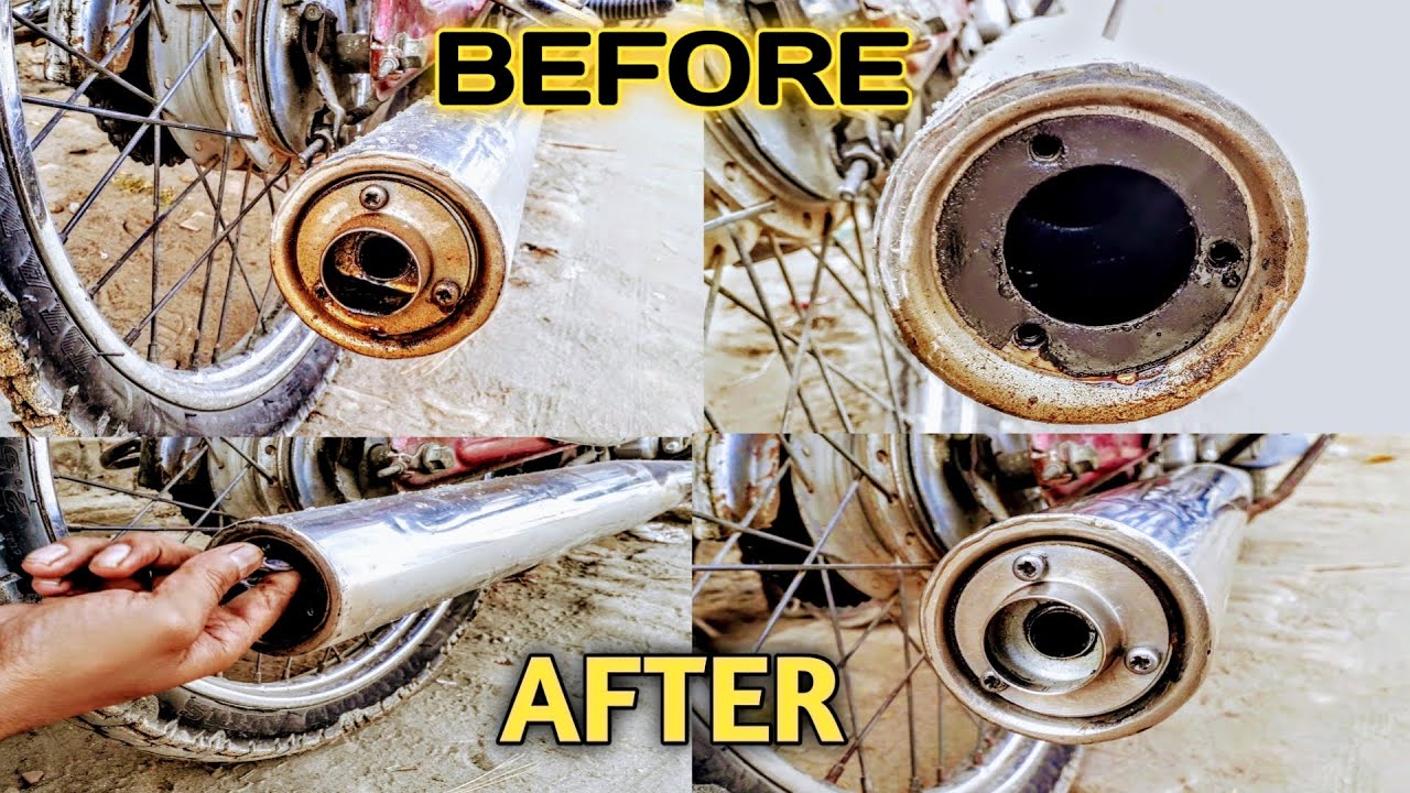 How To Clean Yamaha Silencer | Yamaha Silencer Sound | Vlog | Rizwan ...