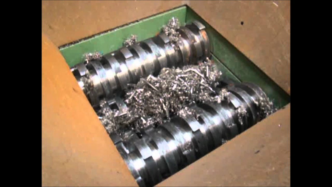 Metal Scraps treatment Four shafts shredder TQ | Forrec Recycling ...