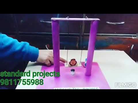 magnetic swing #schoolproject #magnetic #magnetictoy #funwithmagnets # ...