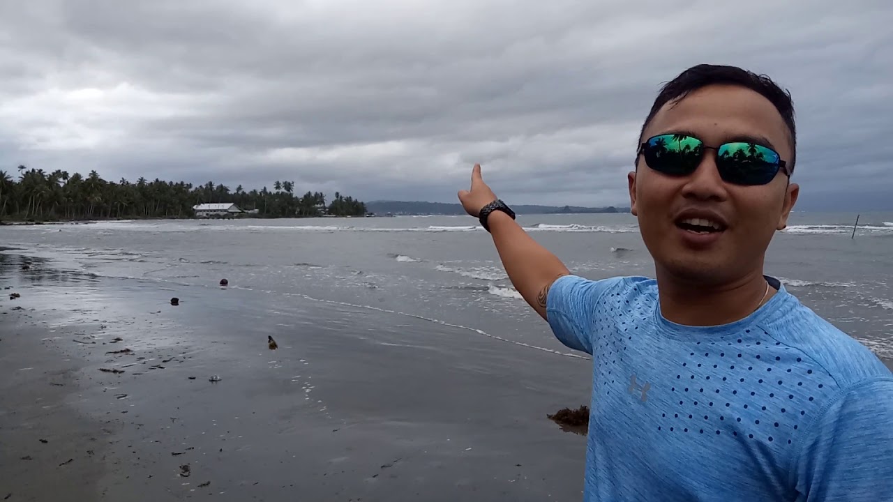 Keindahan pantai di Kabupaten Weda Halmahera Tengah Maluku Utara - YouTube
