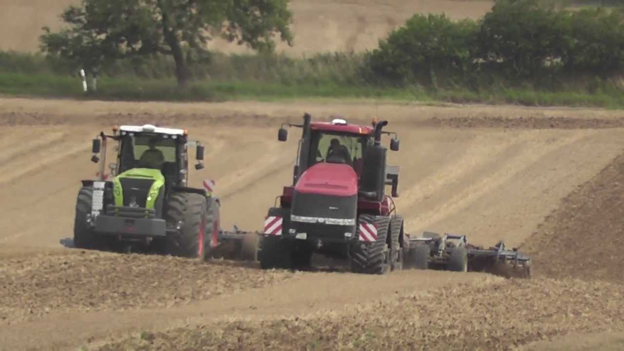 Case STX Quadtrac 600 und Claas Xerion 5000 + Köckerling Vector . by ...