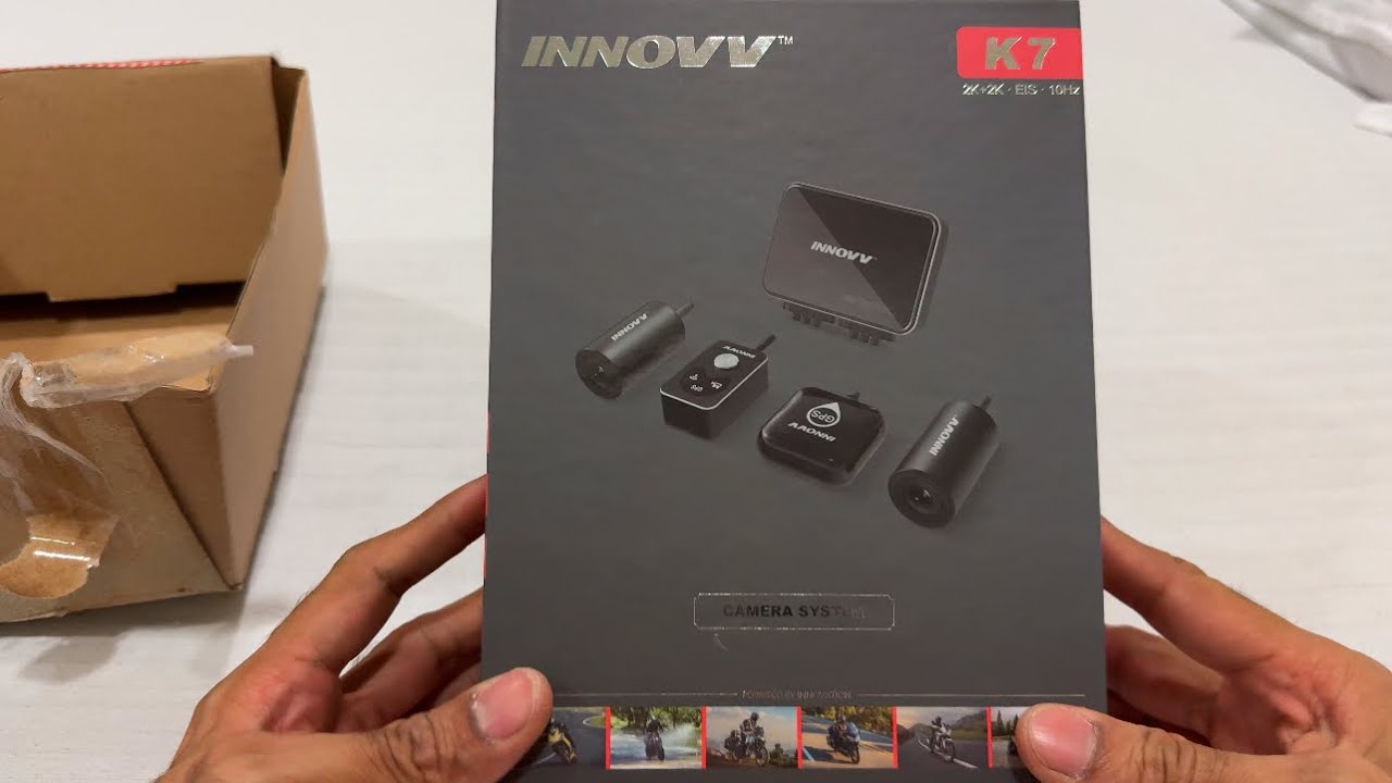 INNOVV K7 dash cam for bike #bike #dashcam #unboxing - YouTube