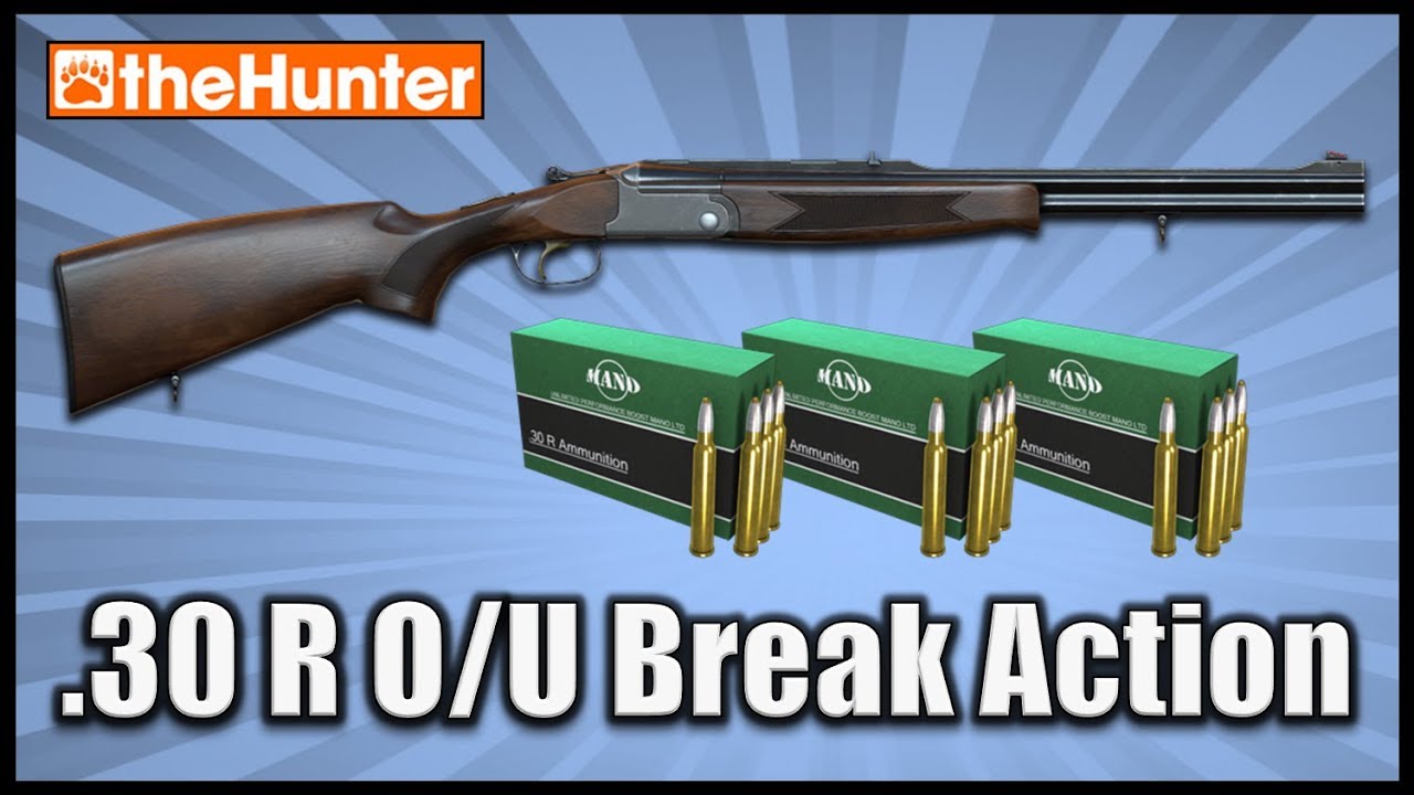 .30 R O/U Break Action Rifle - theHunter Classic - YouTube