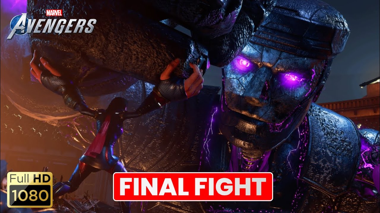 Marvel's Avengers Gameplay Final Boss Fight - YouTube