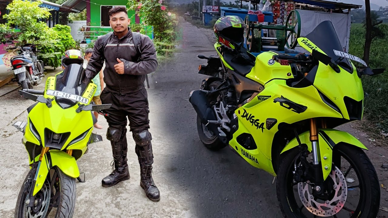 Best R15 V4 full neon modification - YouTube