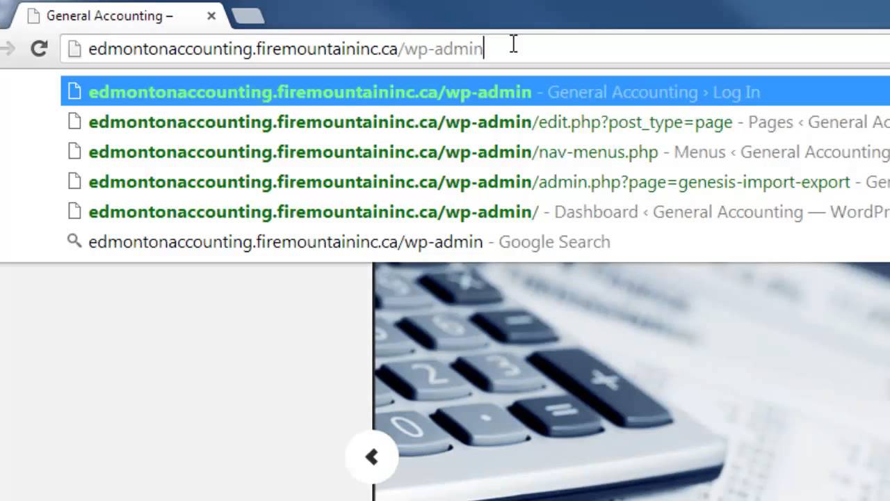 How To Log In To Your Website - YouTube