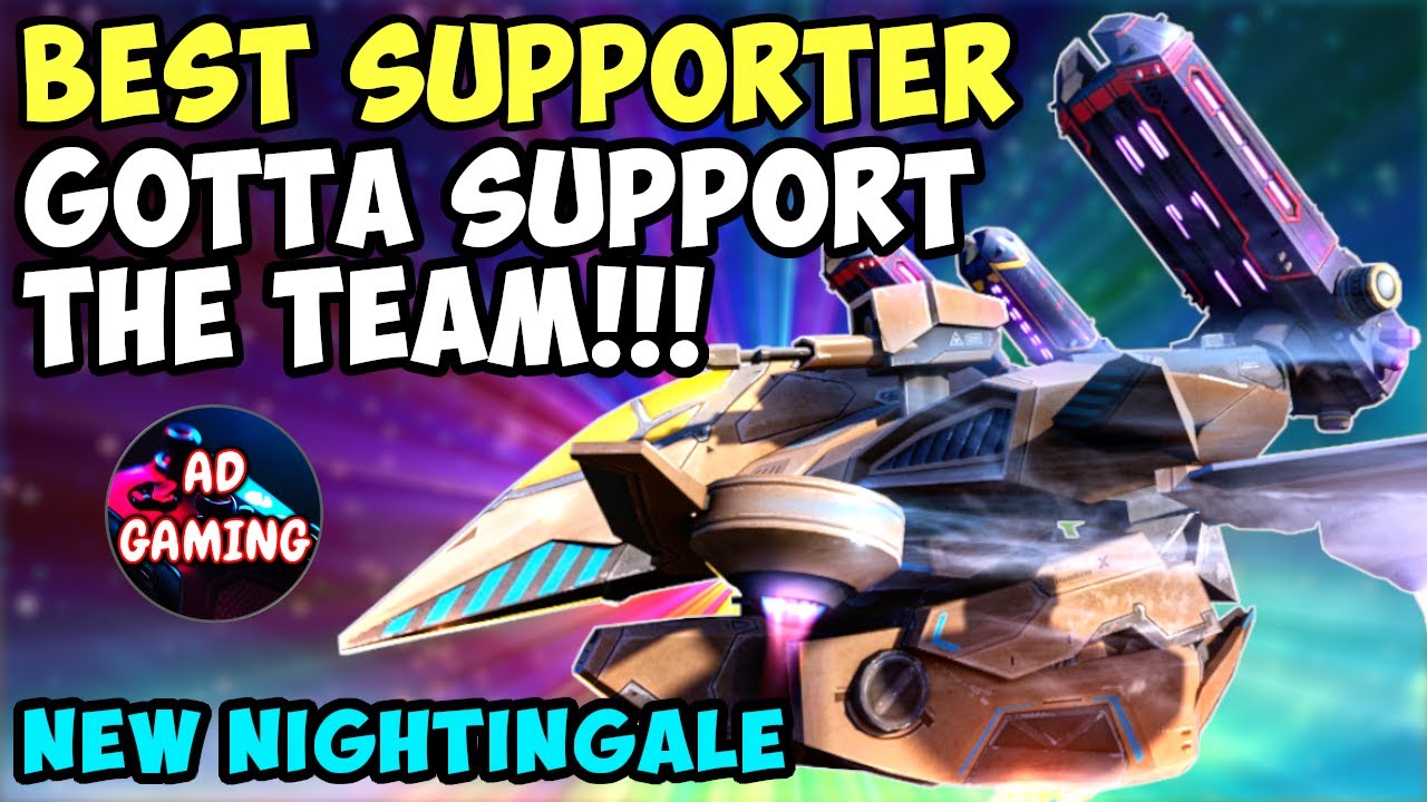NEW NIGHTINGALE BEST SUPPORT Robot - War Robots Maxed Mk2 Gameplay WR ...