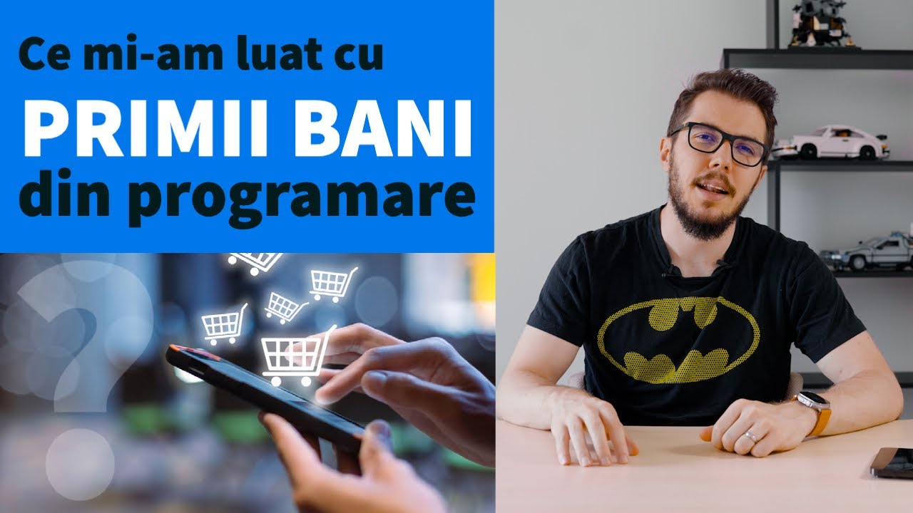 Ce am făcut cu primii bani câștigați din programare 💰 - YouTube