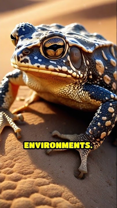 Desert Toads: Masters of Survival - YouTube