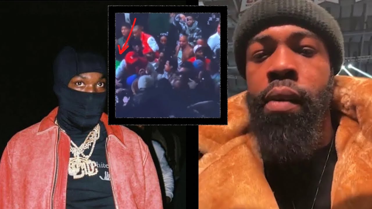 Meek Mill and Gary Russell jr. Brawl breaks out during Gervonta Davis ...