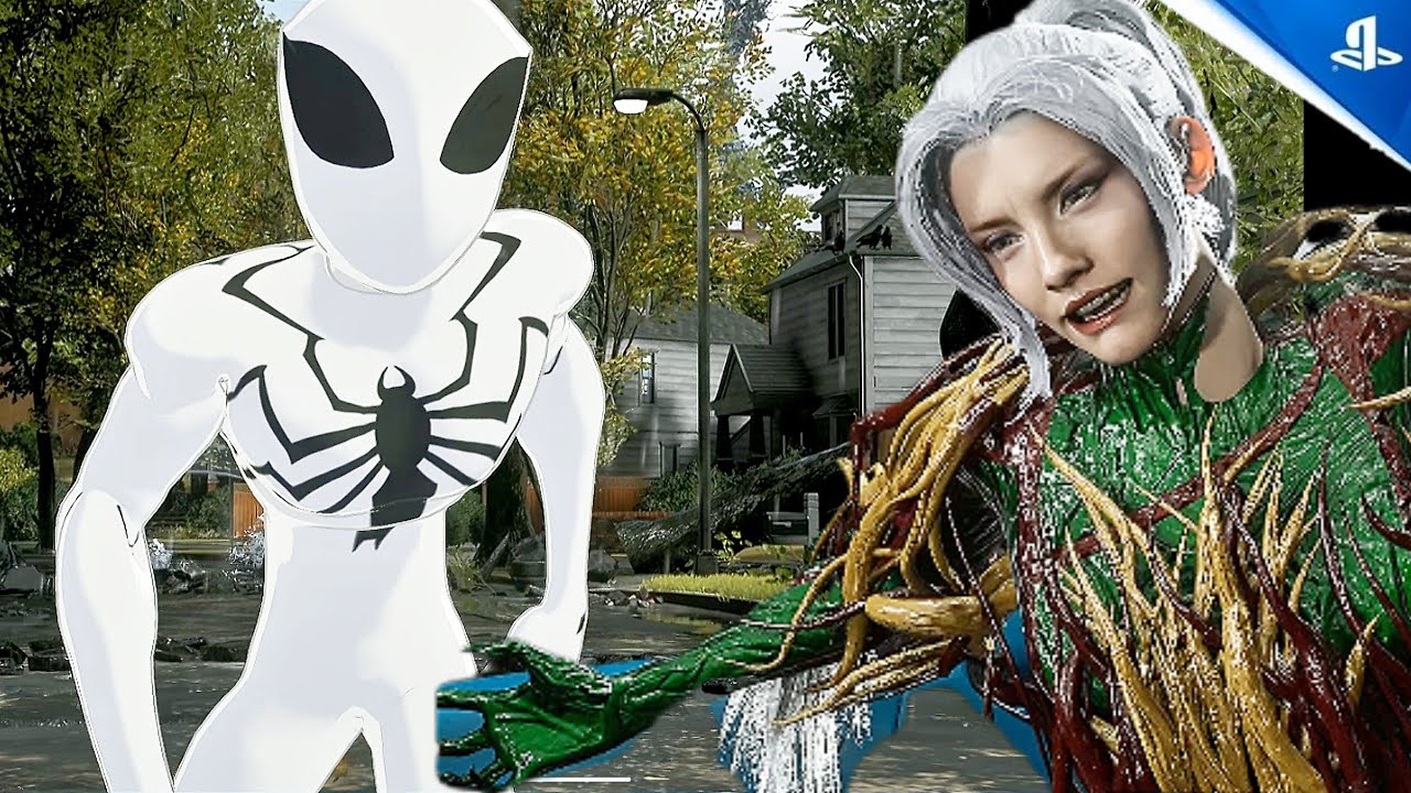 New Peter's White Symbiote vs Venom Lasher Transformation In Marvel's ...