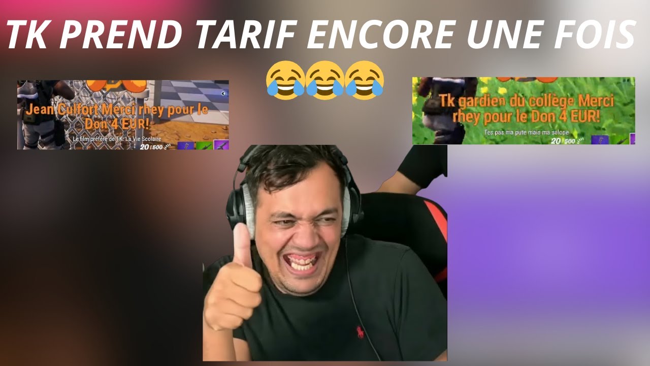 TK78 PREND TARIF ENCORE UNE FOIS 😂😂 LE RETOUR DES DEDICACES TROLL 😂 ...