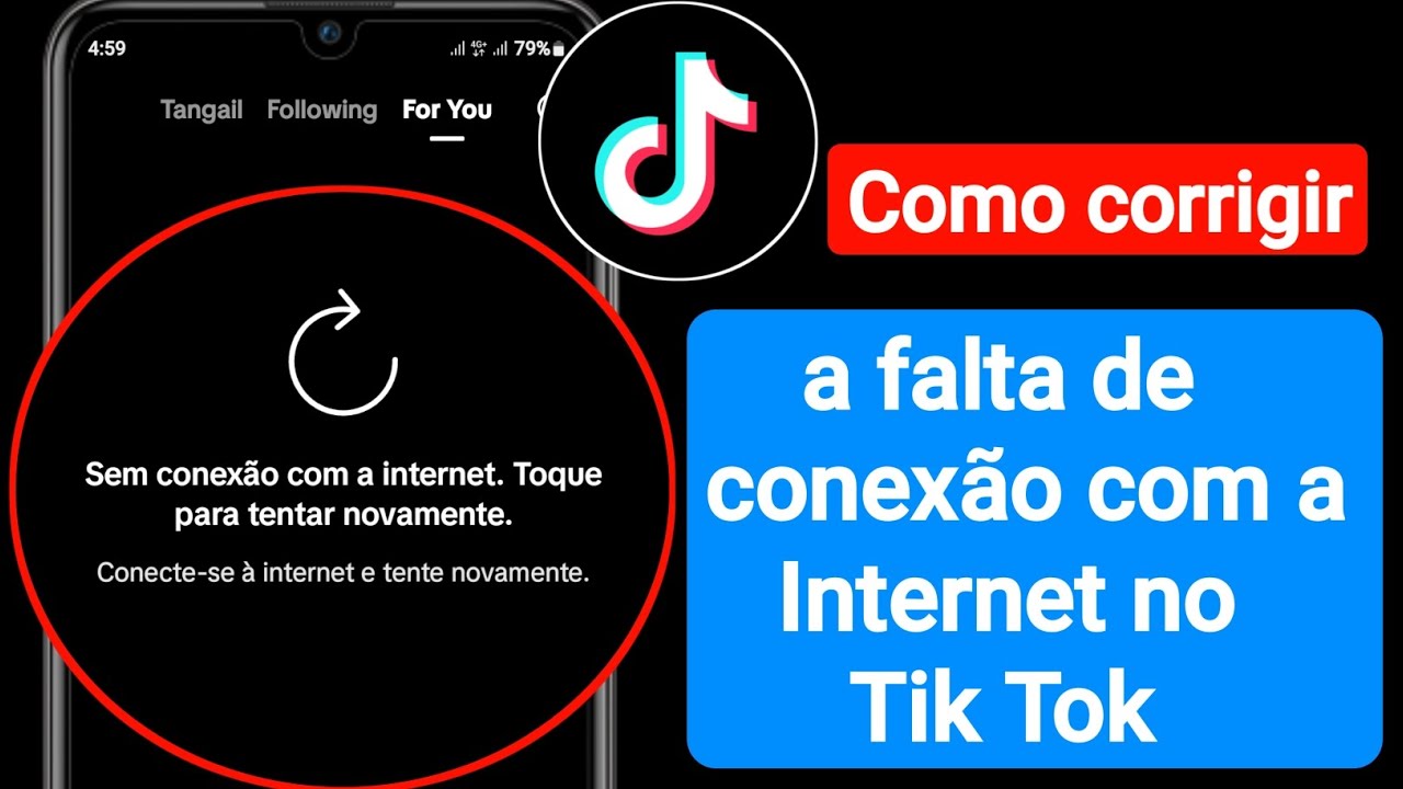 Como corrigir nenhuma conexão com a Internet no Tik Tok | Como corrigir ...