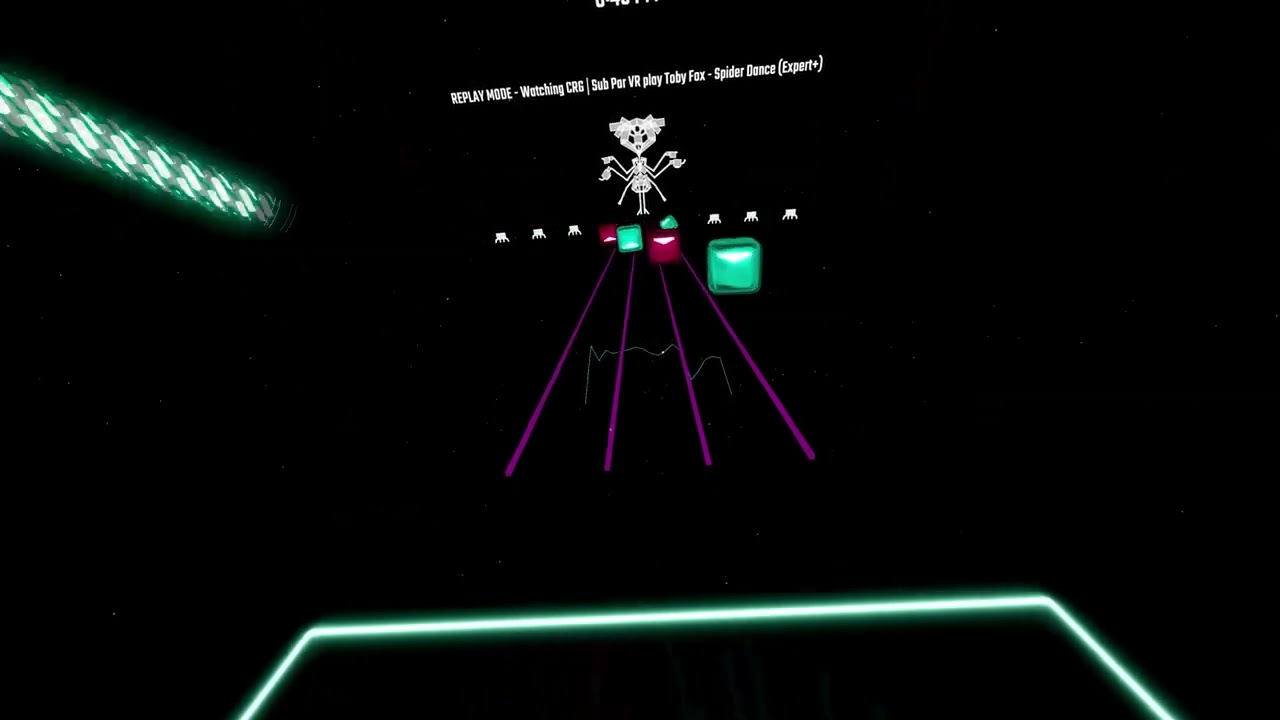 One Of The Most Creative Mod Charts In Beat Saber // Spider Dance ...