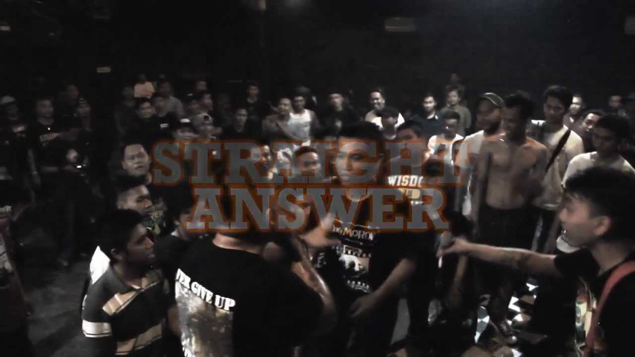 STRAIGHT ANSWER - Punks United ( INASUBS Cover ) LIVE JOGJA - YouTube
